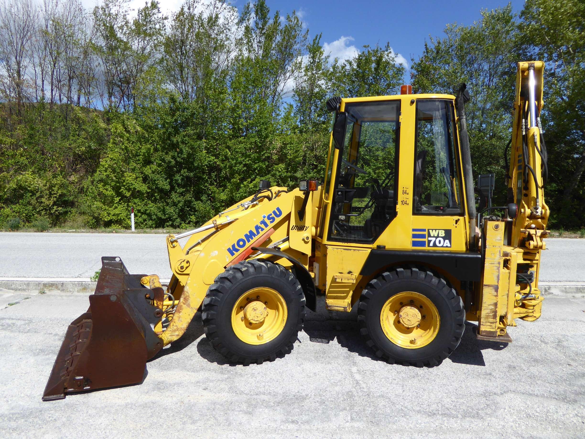 Komatsu WB 70 A | Baggerlader | Piccinini Macchine