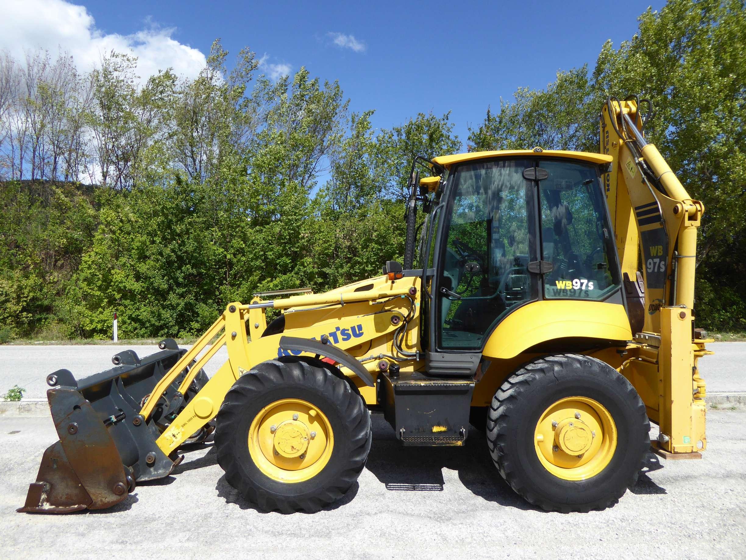 Komatsu WB 97 S | Retroexcavadora | Piccinini Macchine