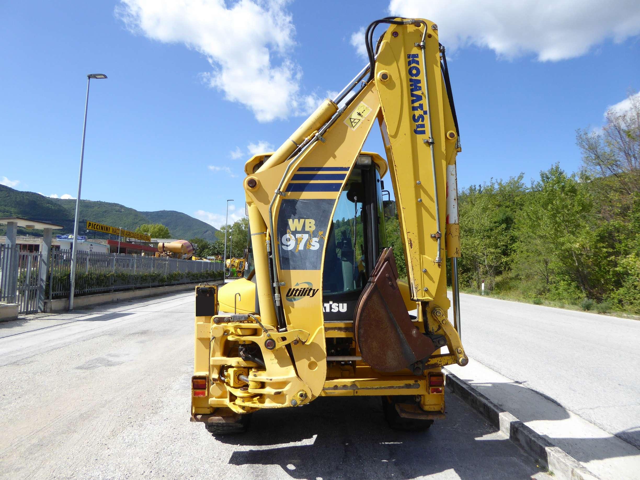 Komatsu WB 97 S | Retroexcavadora | Piccinini Macchine