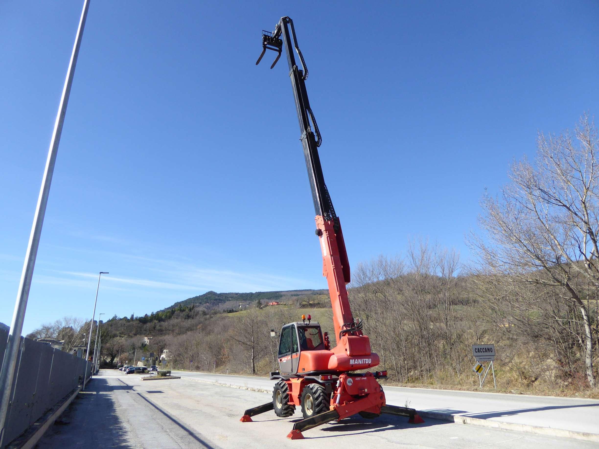 Manitou MRT 1742 MS | Rotating Telescopic Handler | Piccinini Macchine