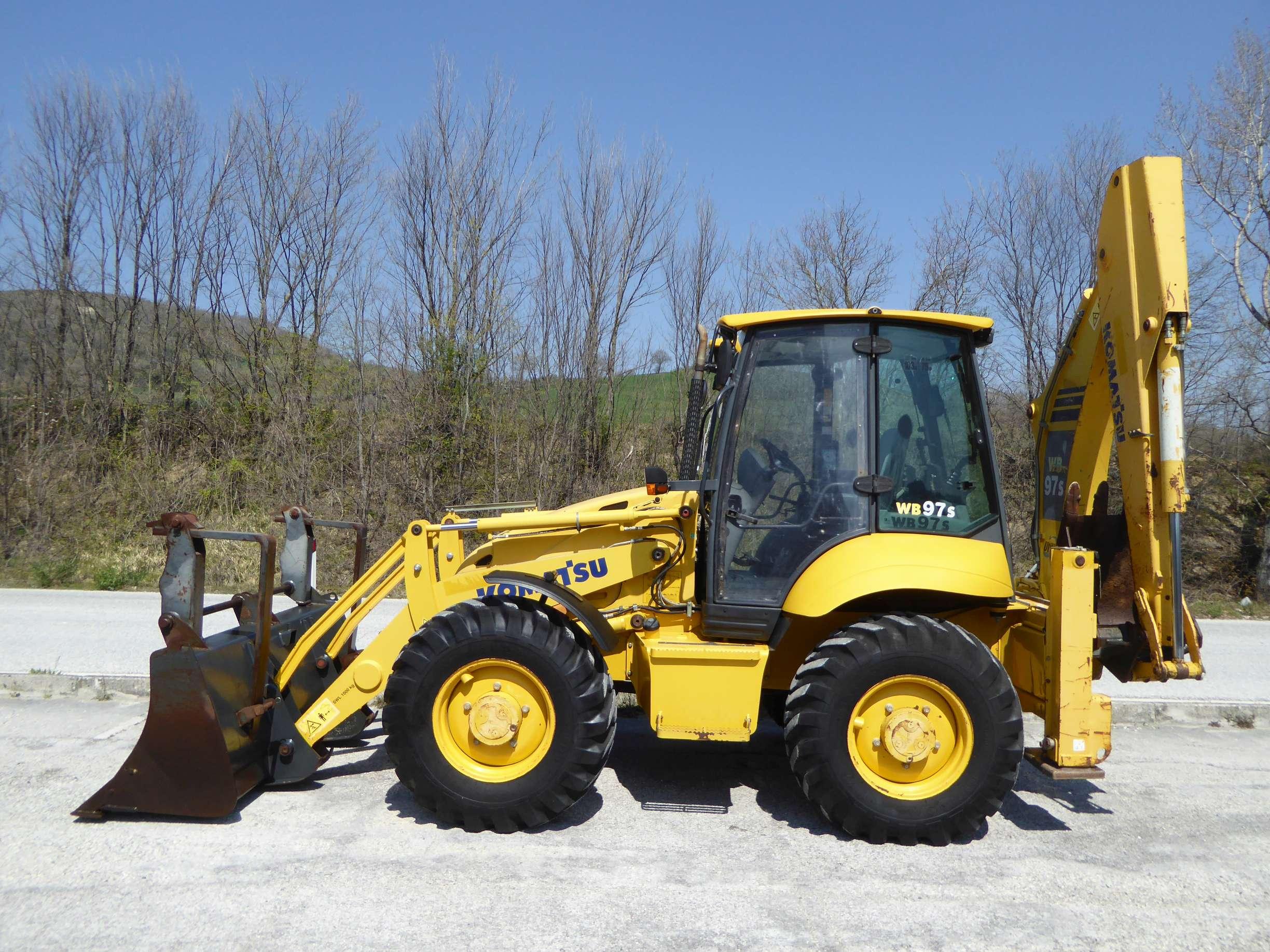 Komatsu WB 97 S | Backhoe loader | Piccinini Macchine
