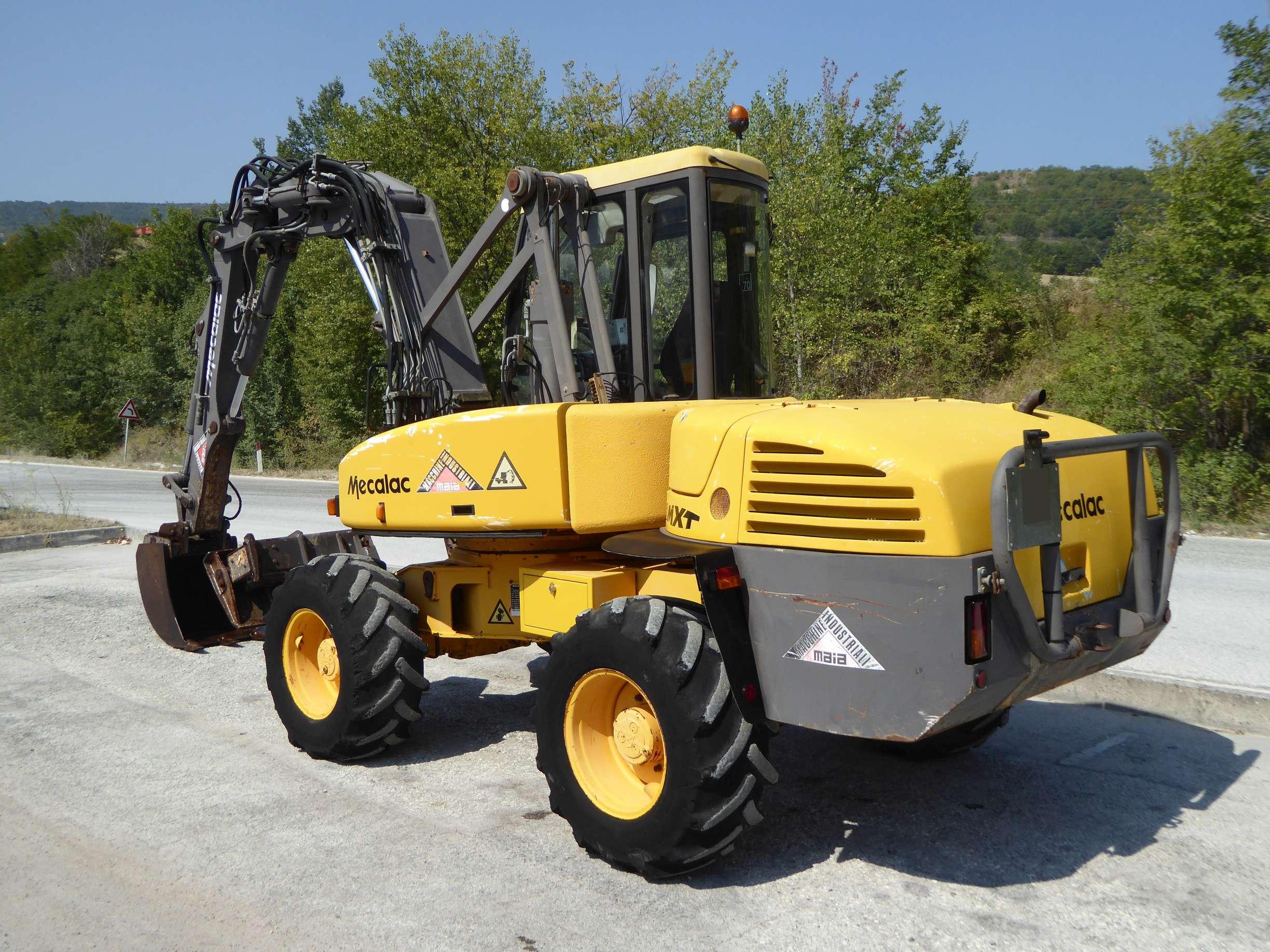 Mecalac 12 MXT | Escavatore gommato | Piccinini Macchine