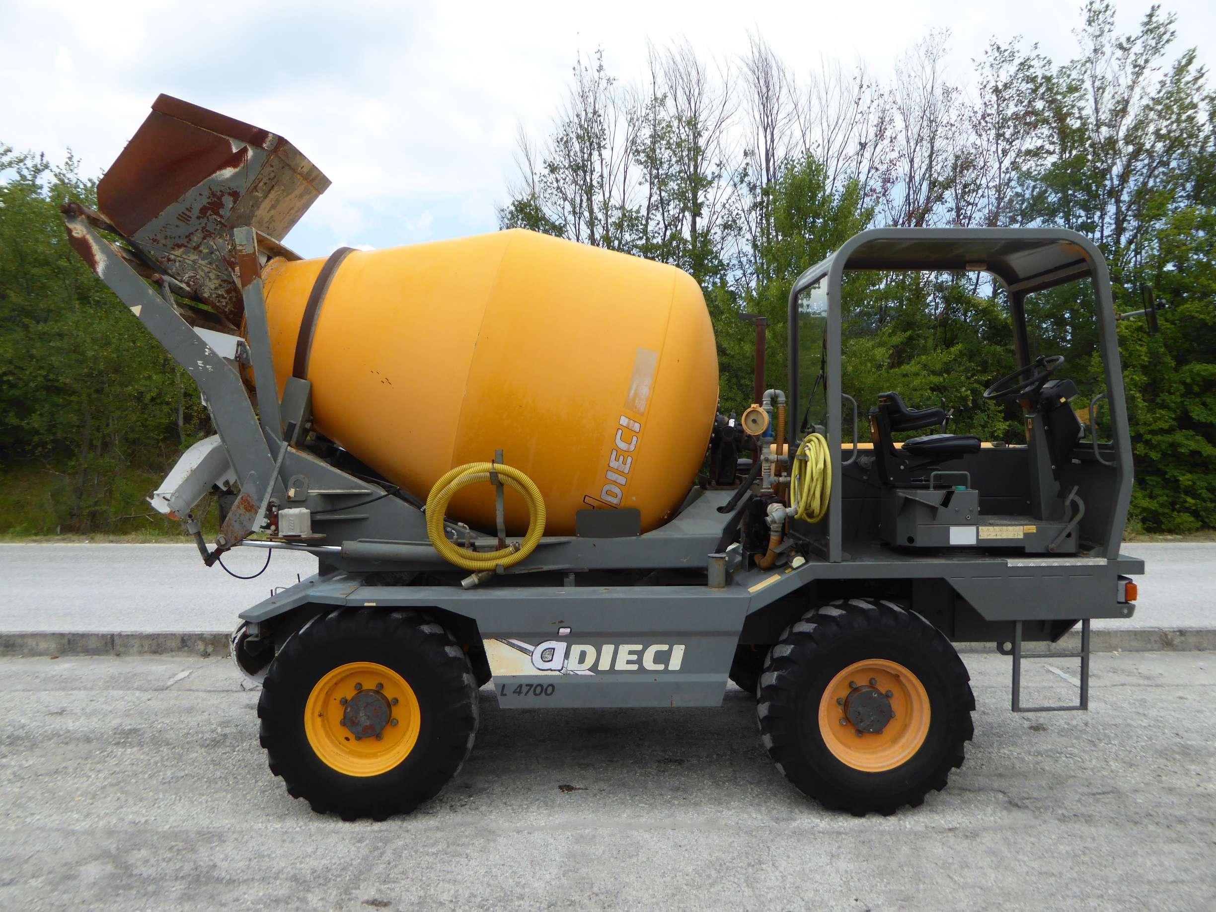 Dieci L4700 | Concrete mixer | Piccinini Macchine