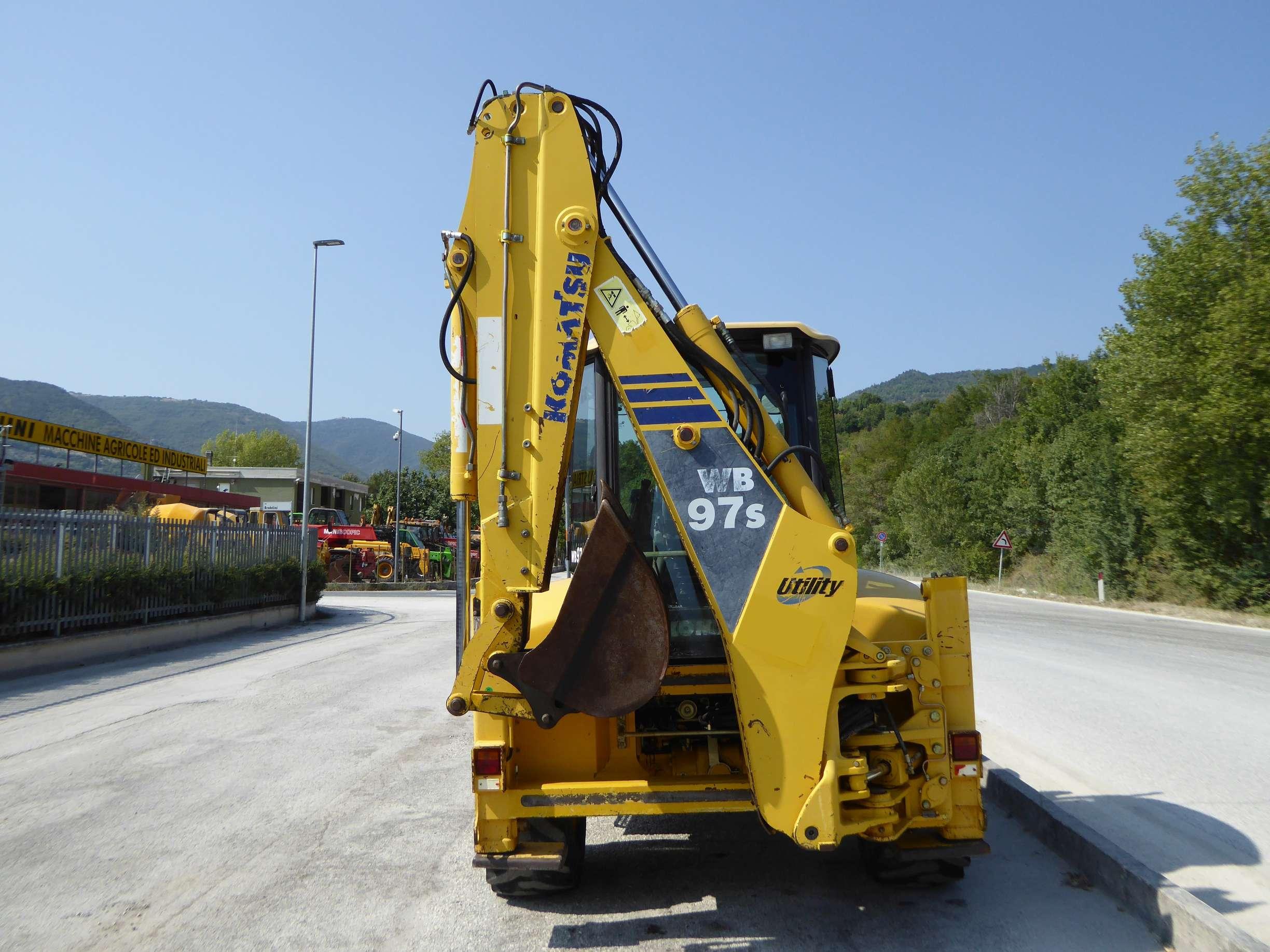 Komatsu WB 97 S | Backhoe loader | Piccinini Macchine
