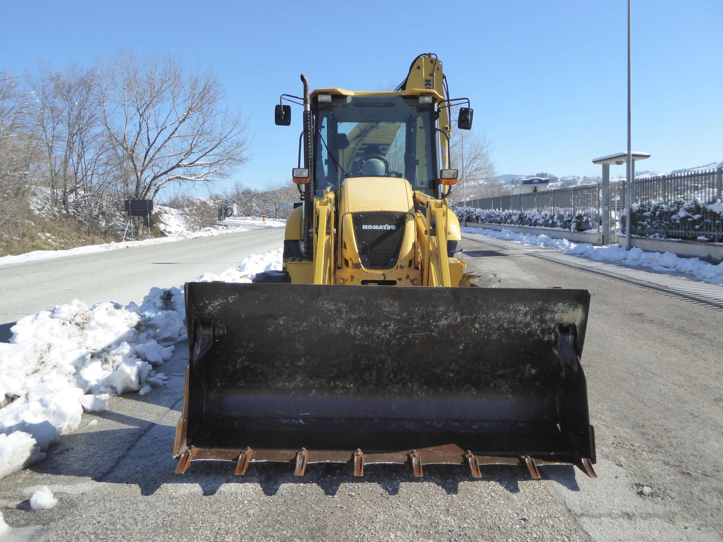 Komatsu WB 97 R | Backhoe loader | Piccinini Macchine