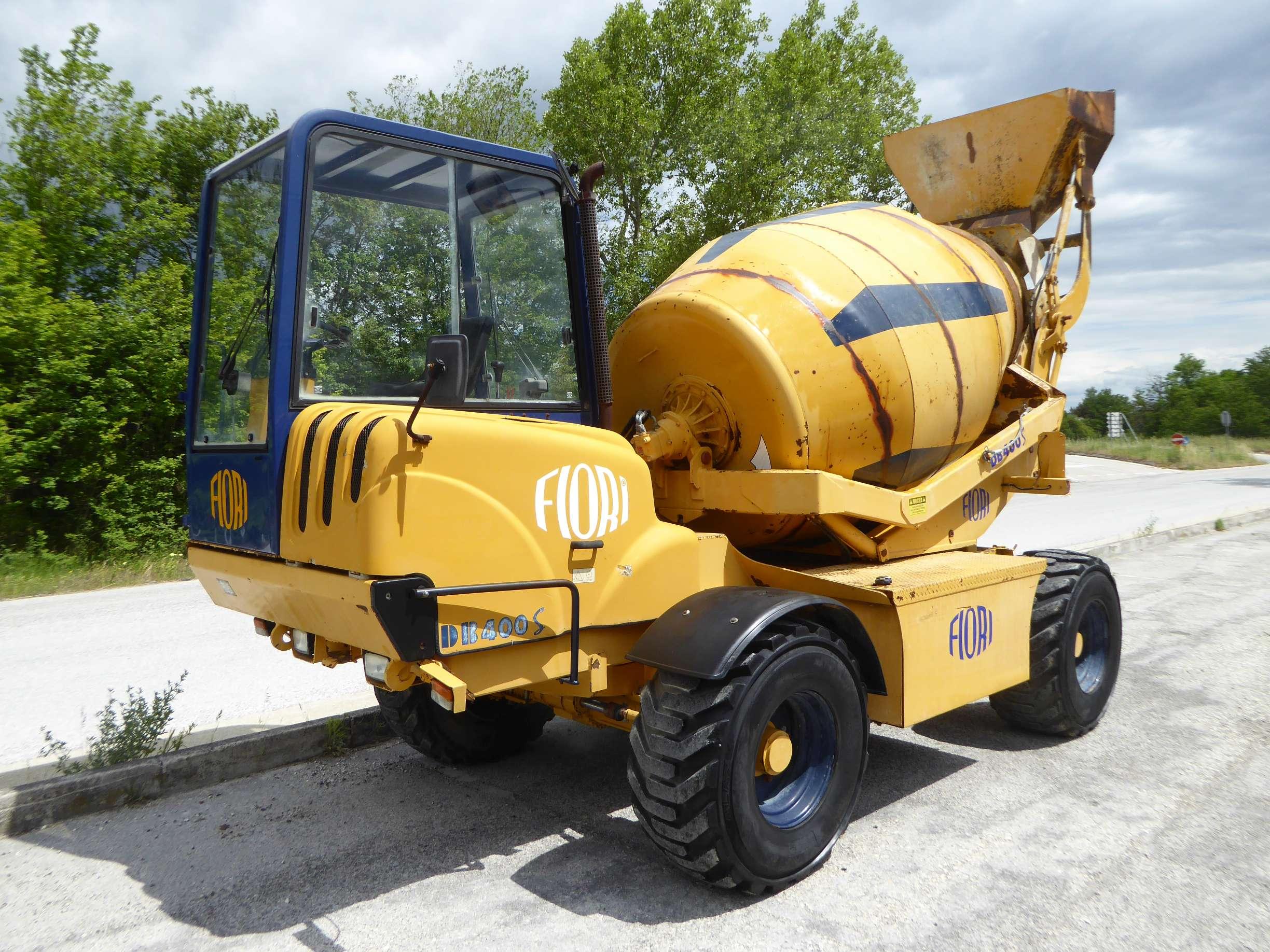Fiori DB 400 S | Concrete mixer | Piccinini Macchine