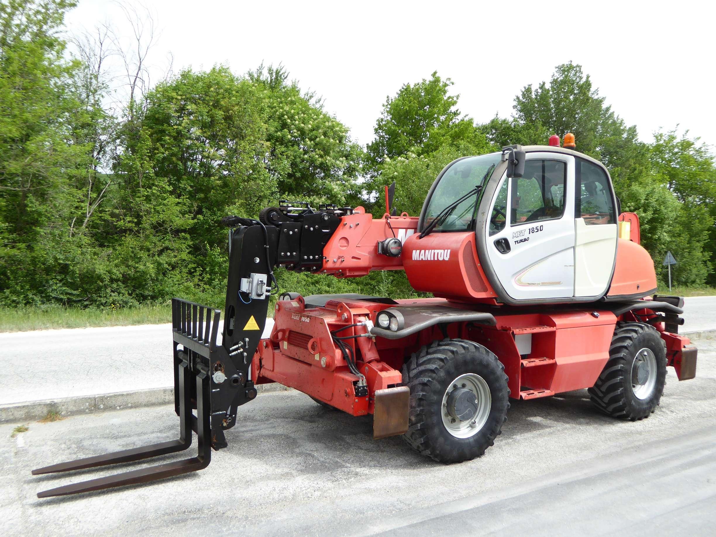 Manitou MRT 1850 Turbo Privilege | Rotating Telescopic Handler ...