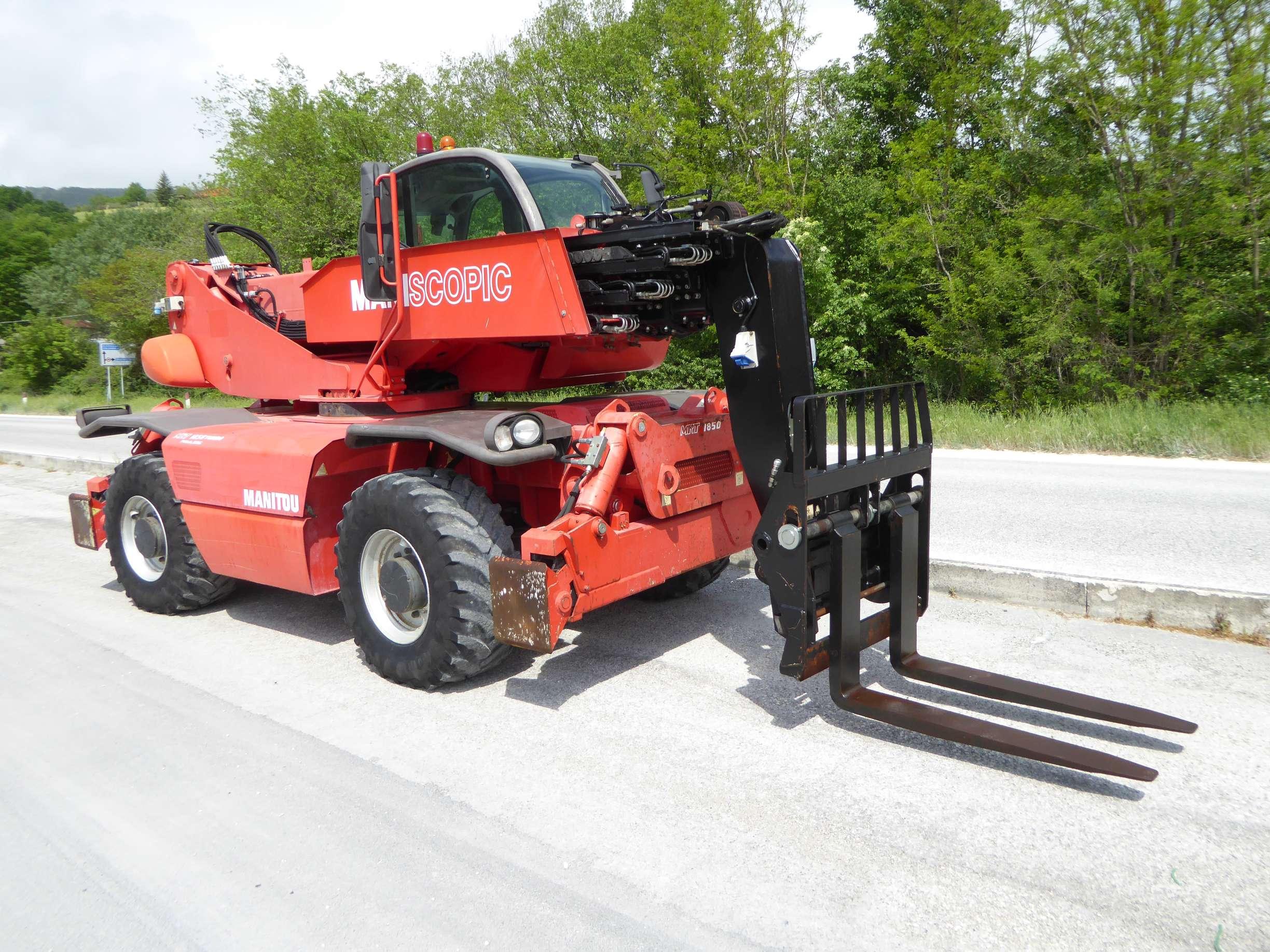 Manitou MRT 1850 Turbo Privilege | Rotating Telescopic Handler ...