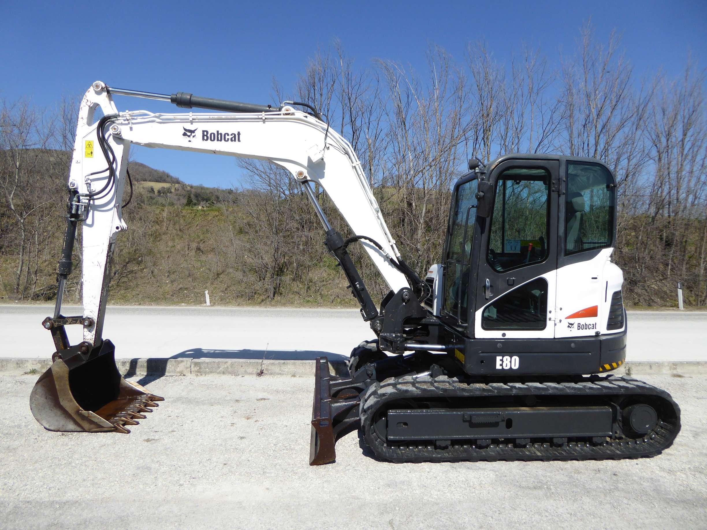 Bobcat E 80 | Tracked Excavator | Piccinini Macchine