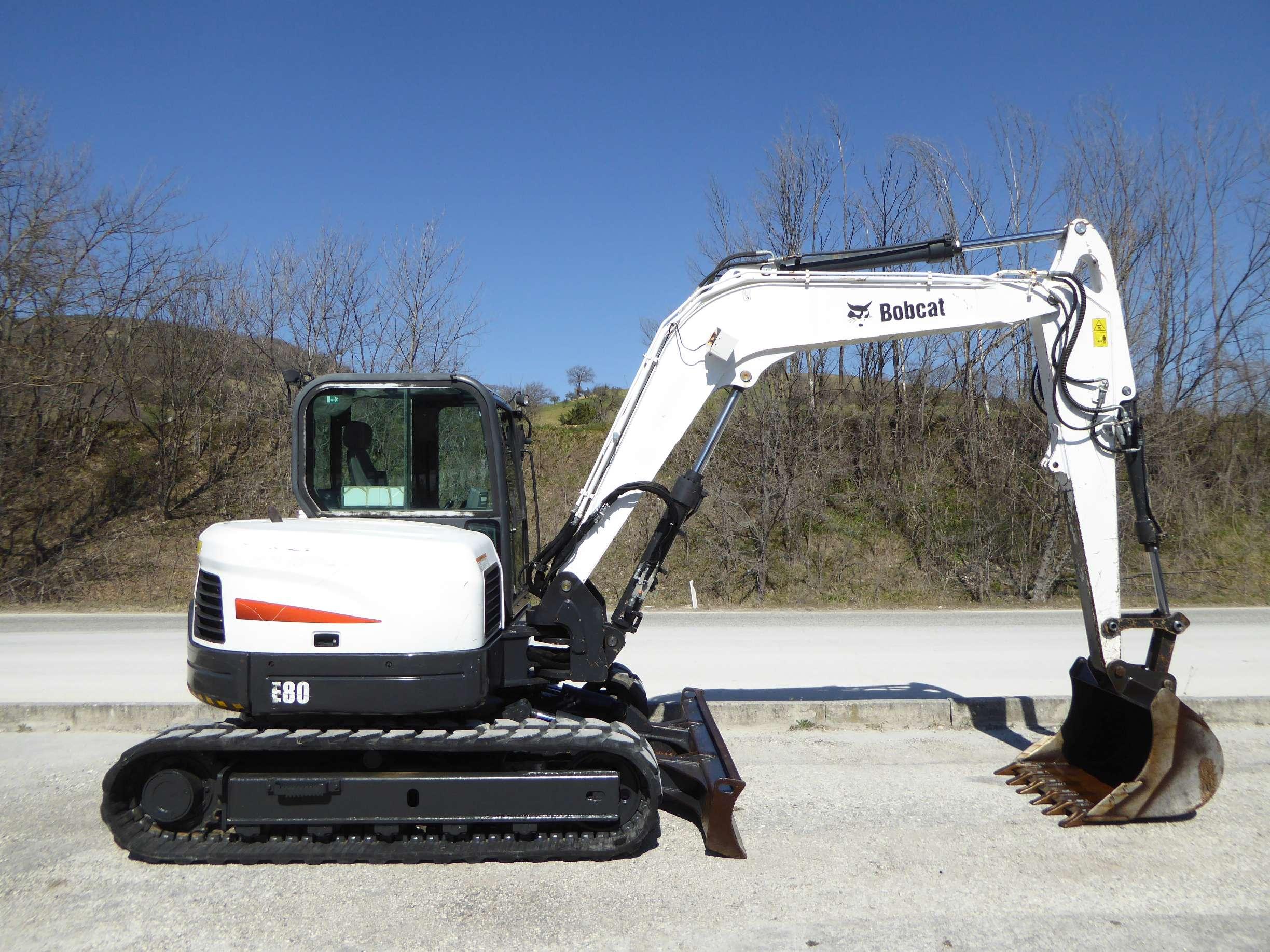 Bobcat E 80 | Tracked Excavator | Piccinini Macchine