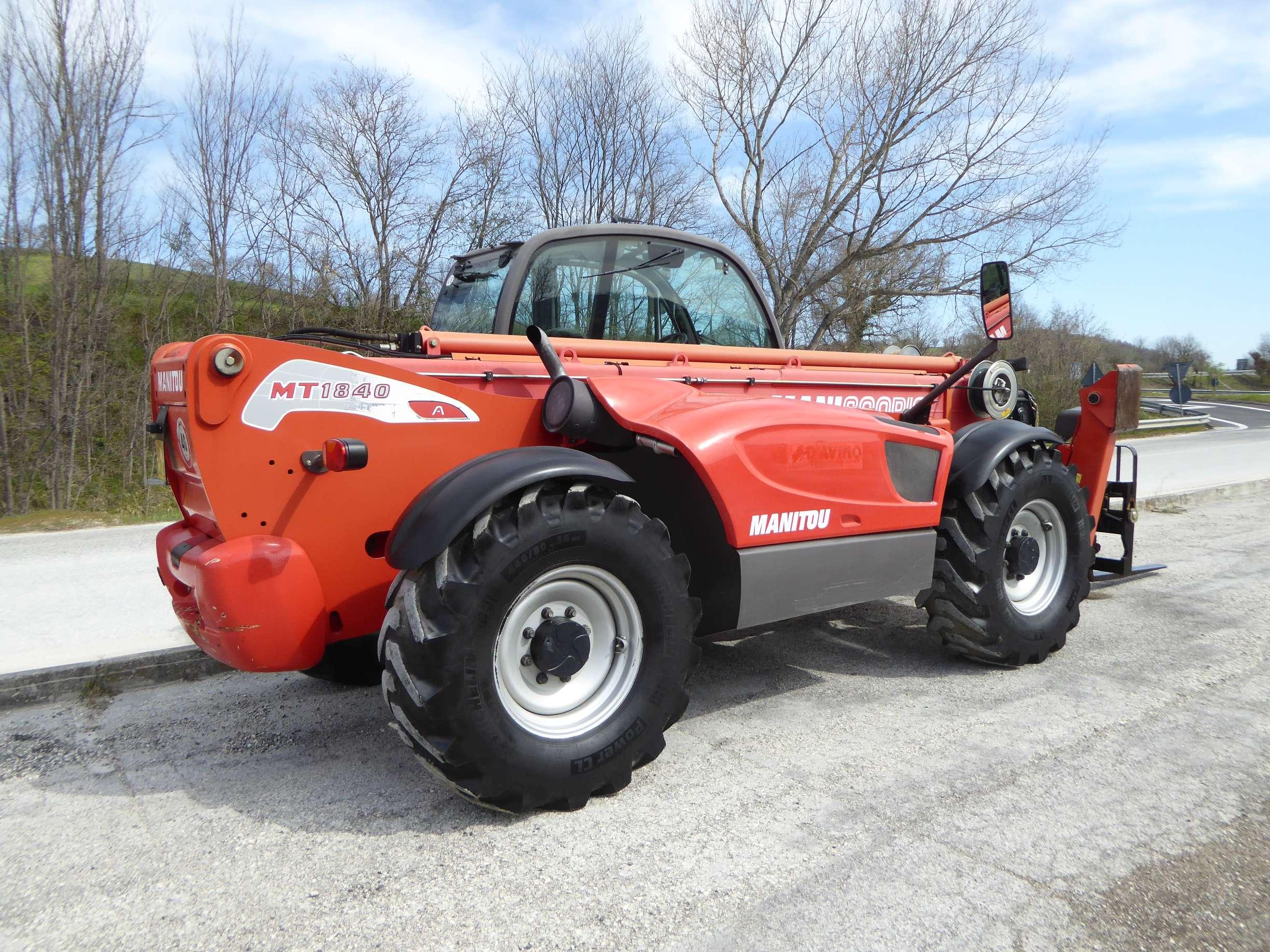 Manitou MT 1840 A PRIVILEGE | Telescopic Handler | Piccinini Macchine