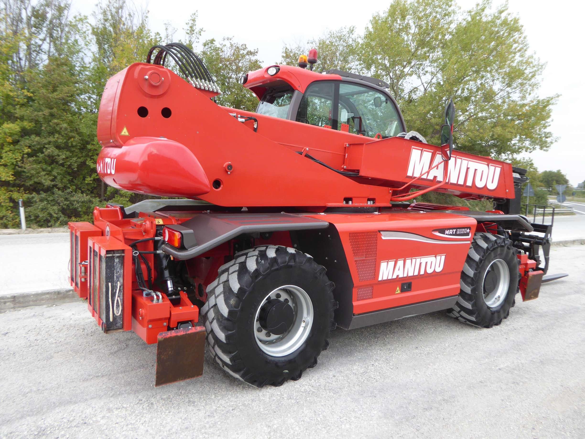 Manitou MRT 2150 Plus Privilege | Manipulador Telescópico Rotativo ...