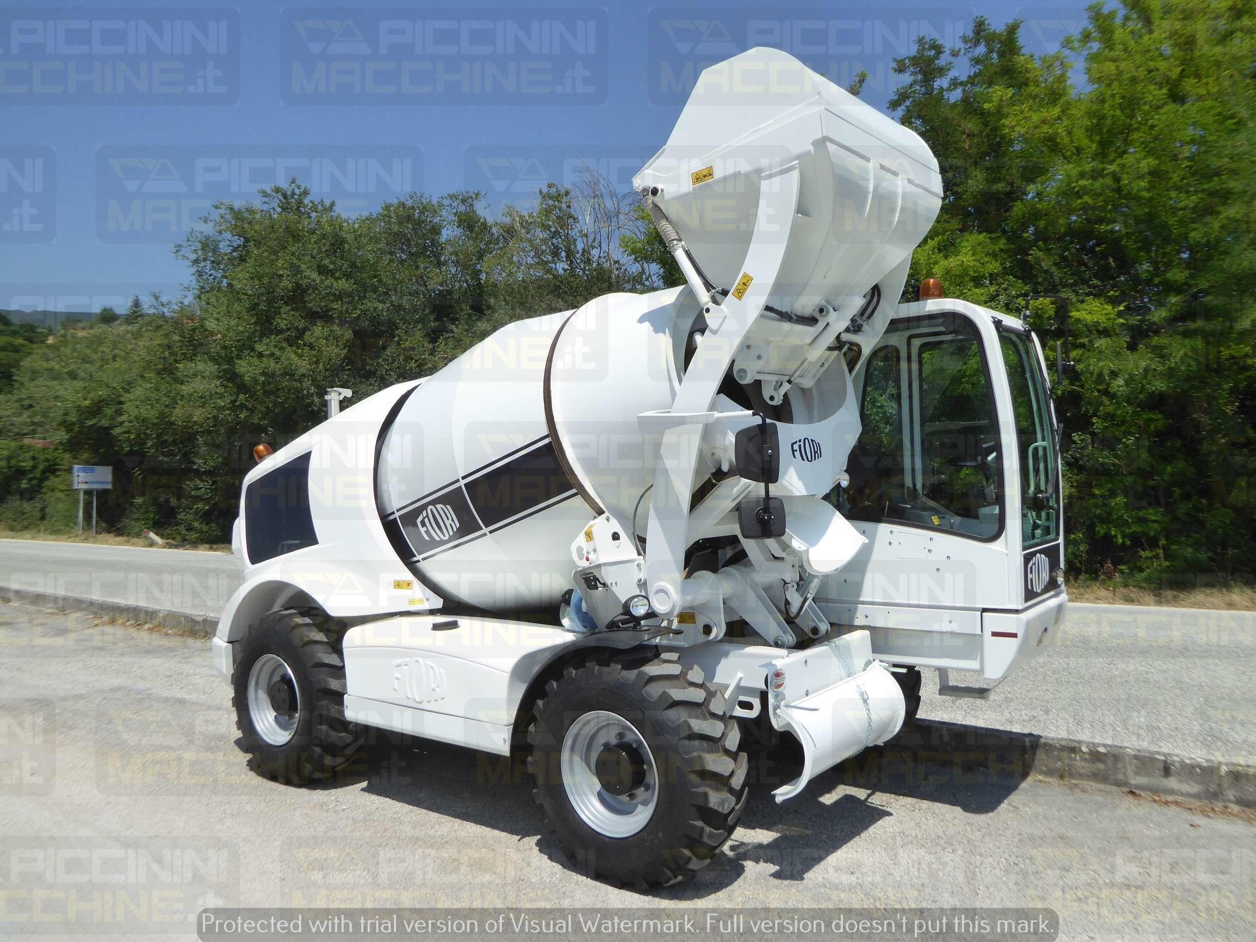 Fiori DB X35 | Concrete mixer | Piccinini Macchine