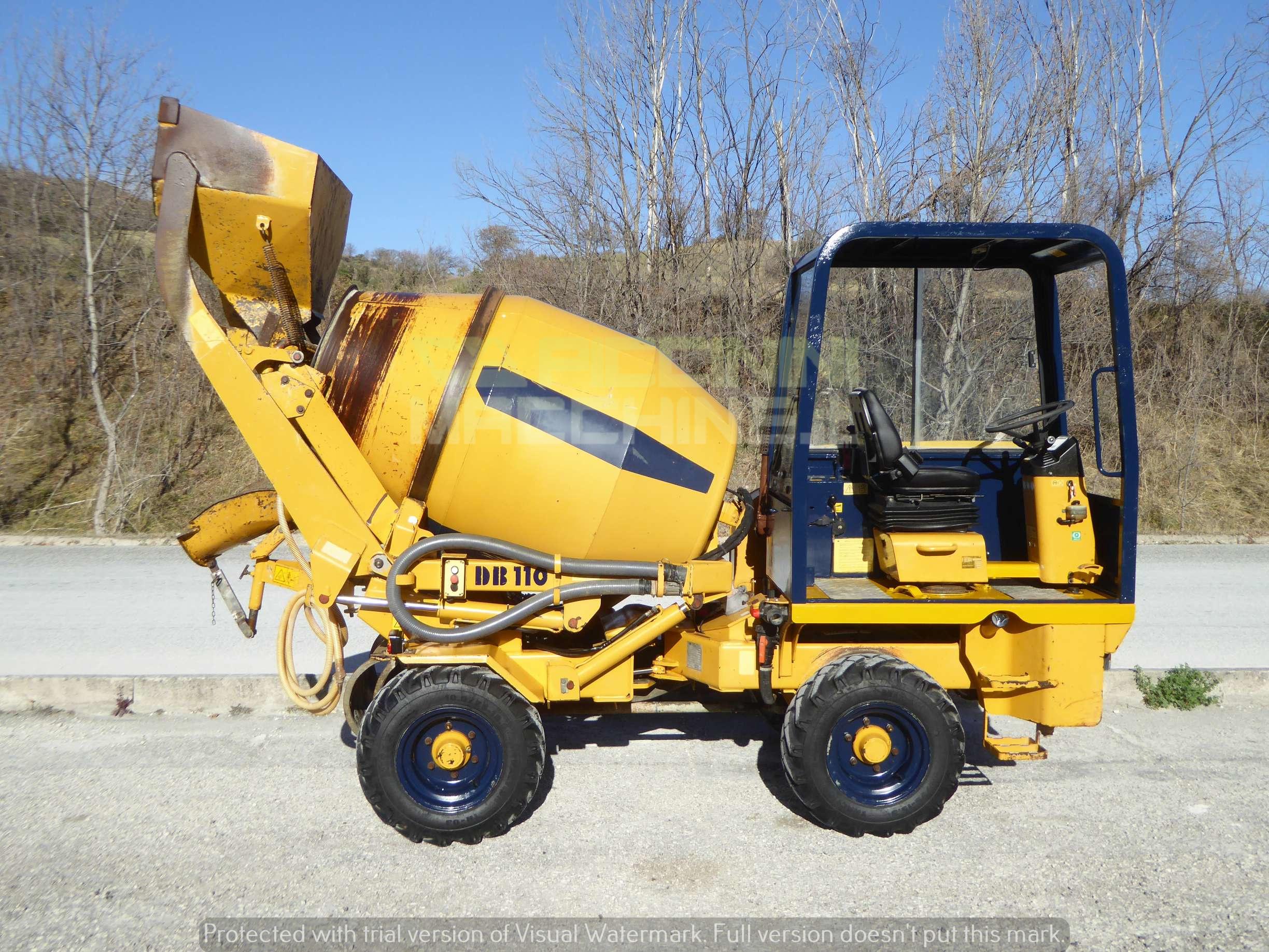 Fiori DB110 | Concrete mixer | Piccinini Macchine