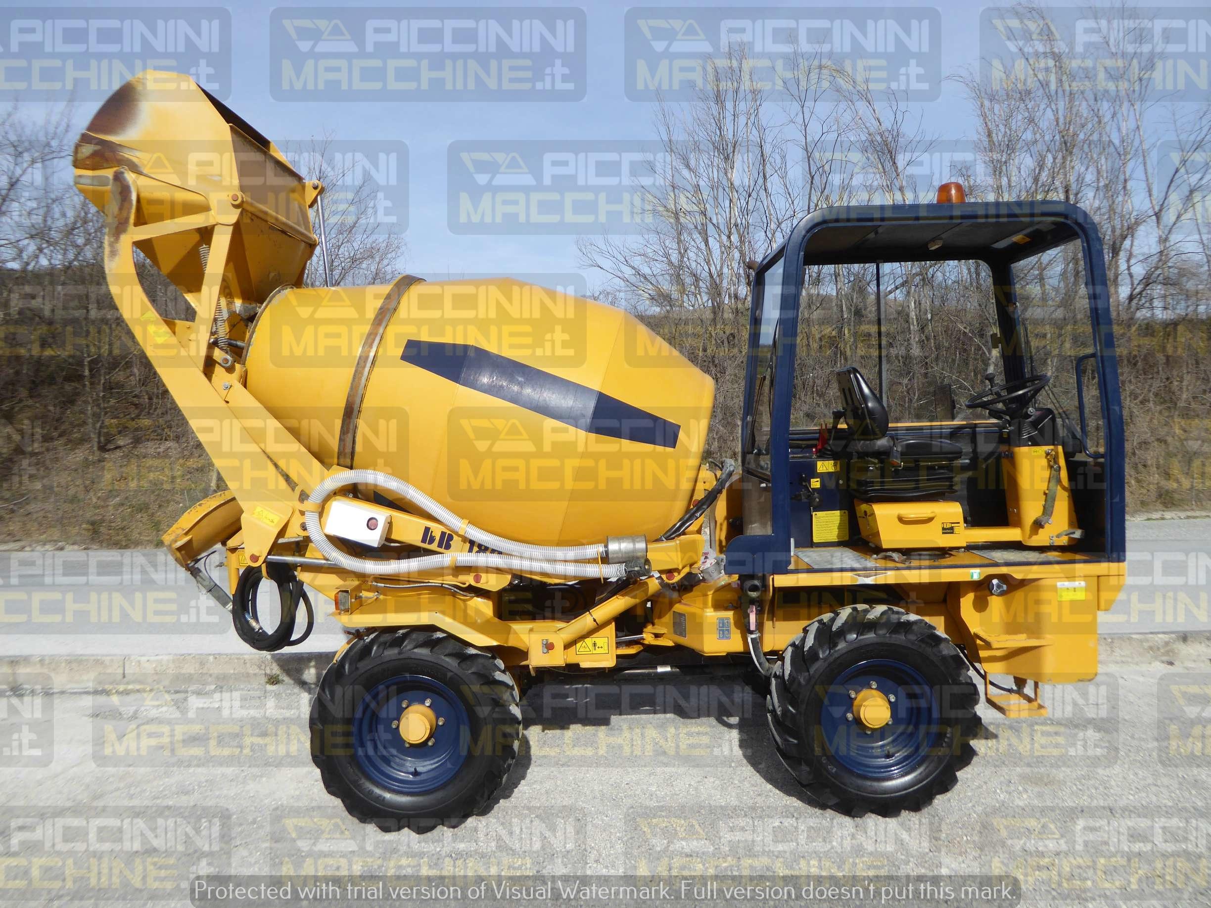 Fiori DB 180 | Concrete mixer | Piccinini Macchine