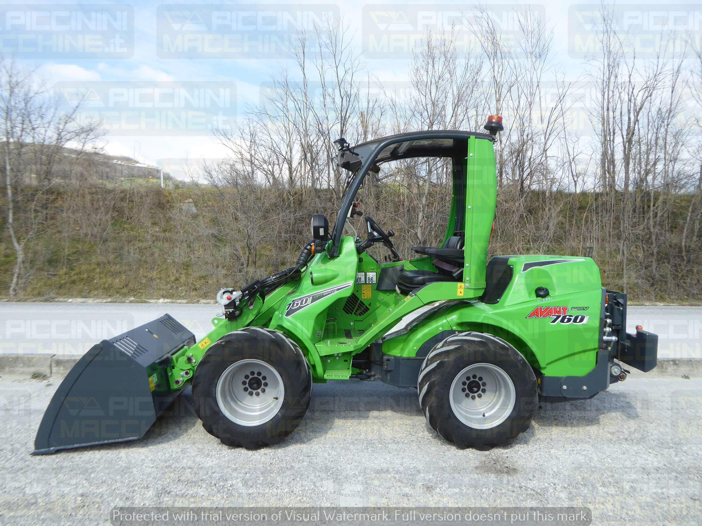 Avant 760I | Wheel Loader | Piccinini Macchine