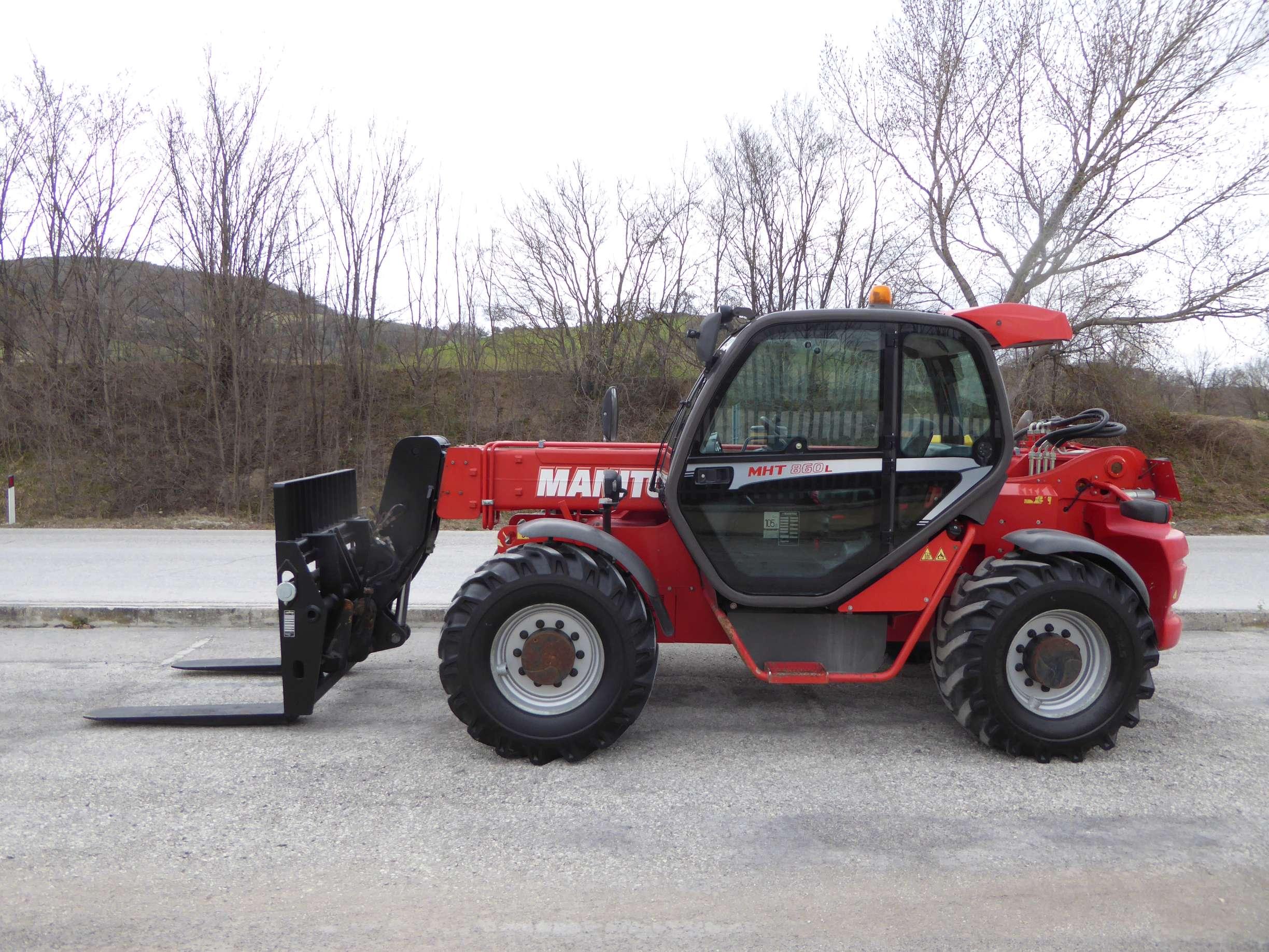 Manitou MHT 860 L | Telescopic Handler | Piccinini Macchine