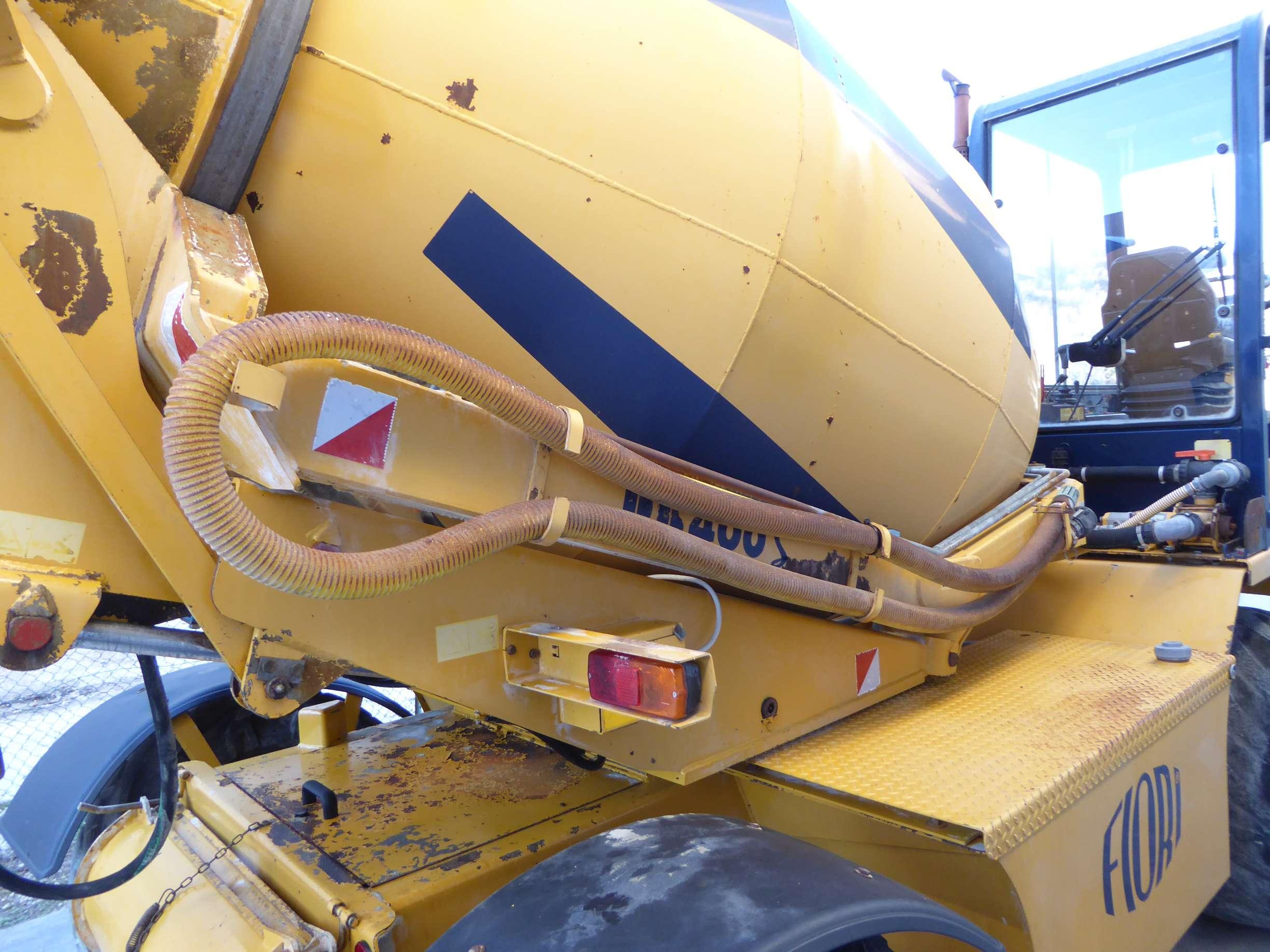 Fiori DB 400 S | Concrete mixer | Piccinini Macchine