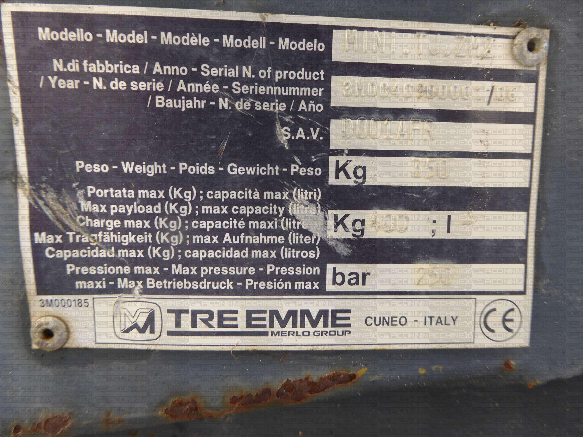 Merlo Mini.TJ.ZM2 | Attachments - Mini tower jib | Piccinini Macchine
