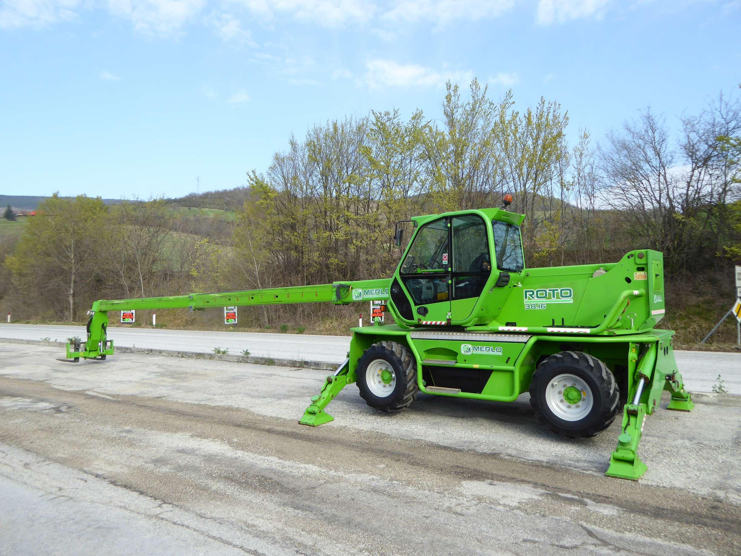Merlo Roto 38.16 | Rotating Telescopic Handler | Piccinini Macchine