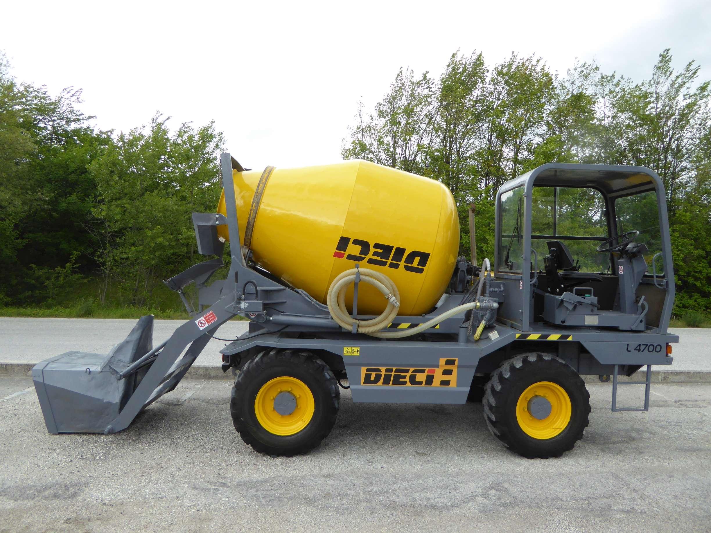 Dieci L4700 | Concrete mixer | Piccinini Macchine